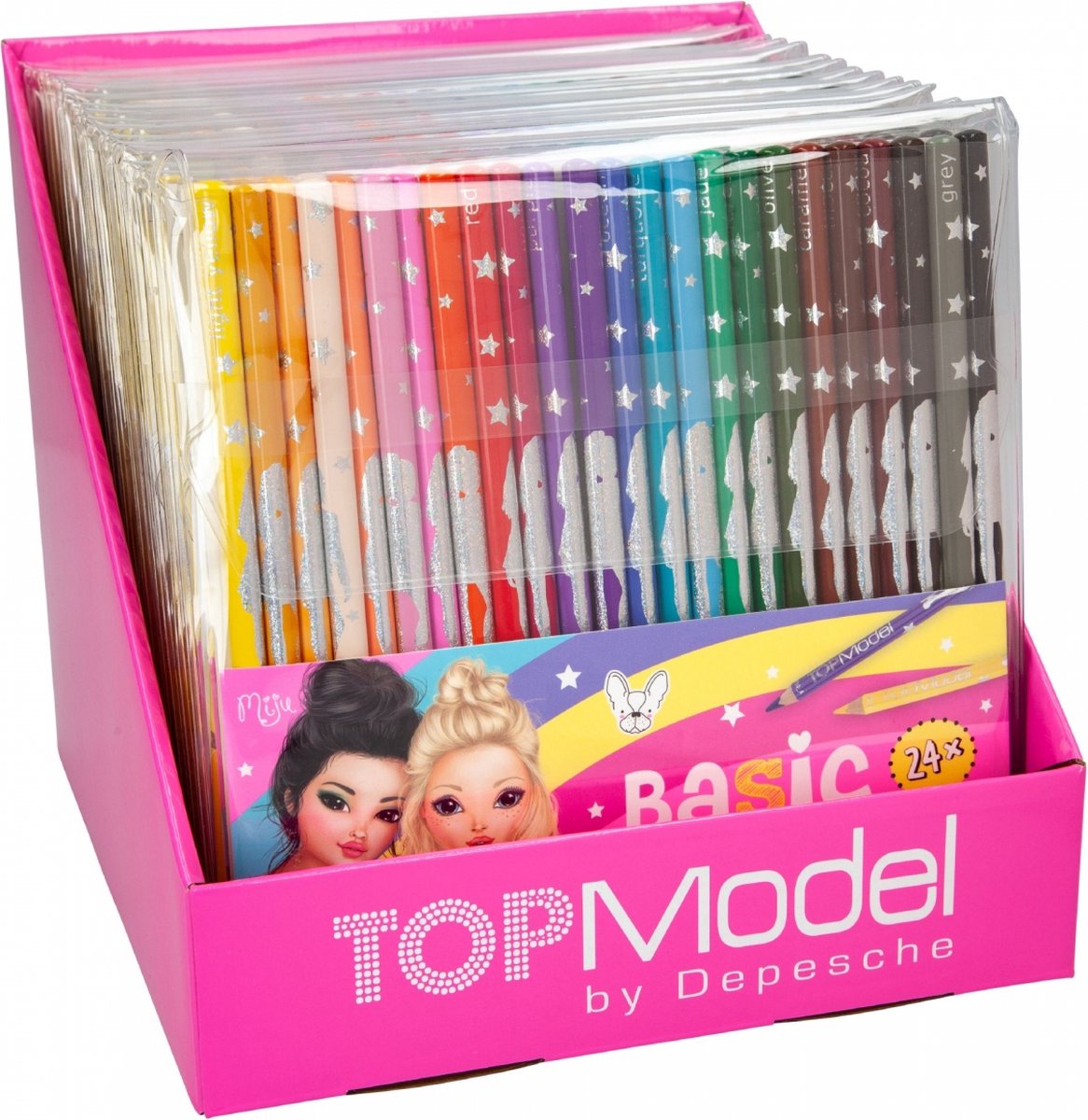 Depesche - TOPModel kleurpotloden - 24 stuks | bol