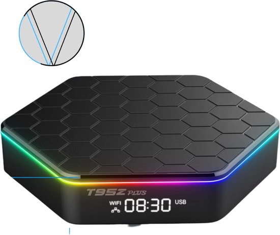 Iptv Box - Android Tv Box Met Afstandsbediening - Voice Control – Iptv ...