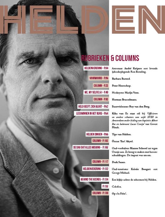 Helden Magazine 56 - Sporttijdschrift – 140 pagina's - Frank de Boer ...