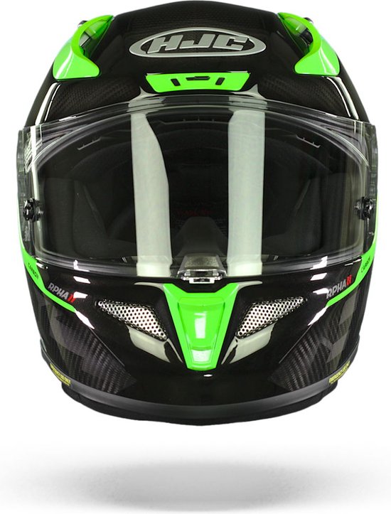Hjc Rpha 11 Carbon Bleer Zwart Groen Integraalhelm Maat Xxl