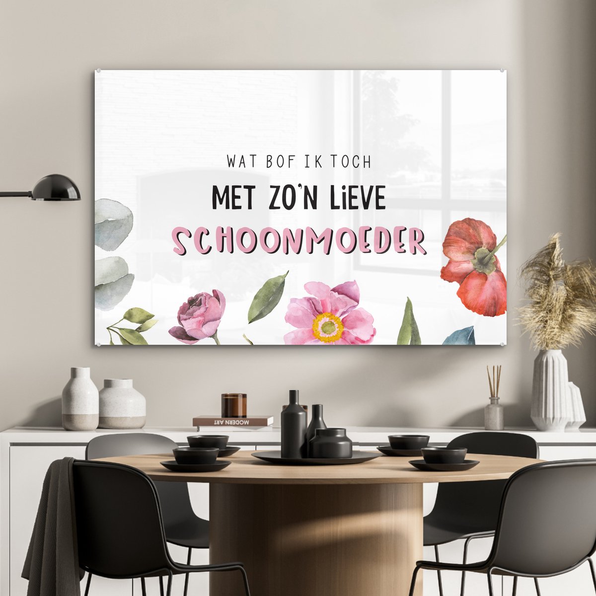 Quotes - Schoonmoeder - Wat bof ik toch met zo'n lieve schoonmoeder ...