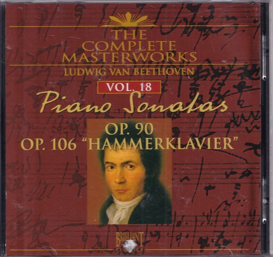 Piano Sonatas Op. 90 and 106 Hammerklavier - Ludwig van Beethoven ...