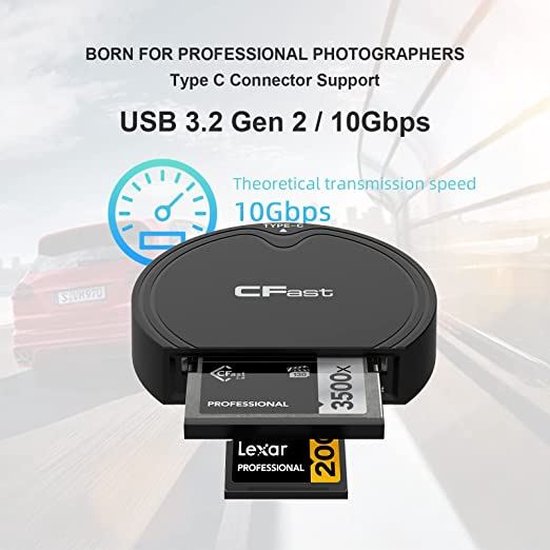 Rocketek CFast Cardreader | bol.com
