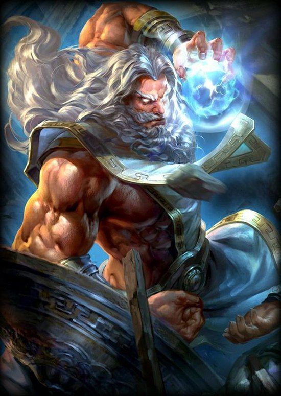 Diamond Painting Pakket - Oppergod Zeus - 40x30 cm - Complete Set ...
