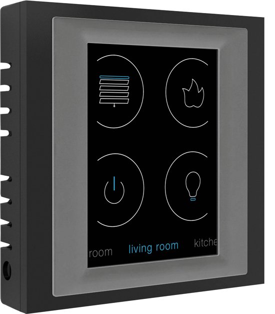 Elko EP RF Touch opbouw zwart/grijs | bol.com