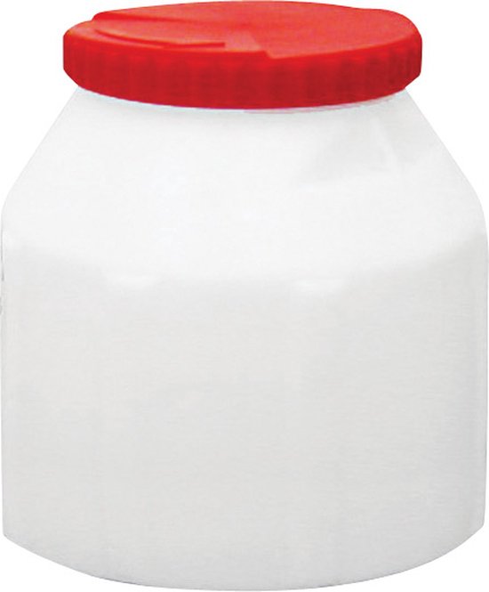 Waterdichte Opbergton - Waterkluis - Water- en Luchtdicht - Wit/Rood ...