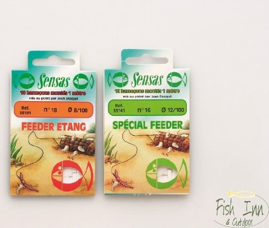 Sensas Onderlijn Feeder River 16/16, 10 st | bol