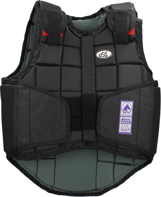 USG Flexi - Bodyprotector - Zwart - mt. M/Kids | bol.com