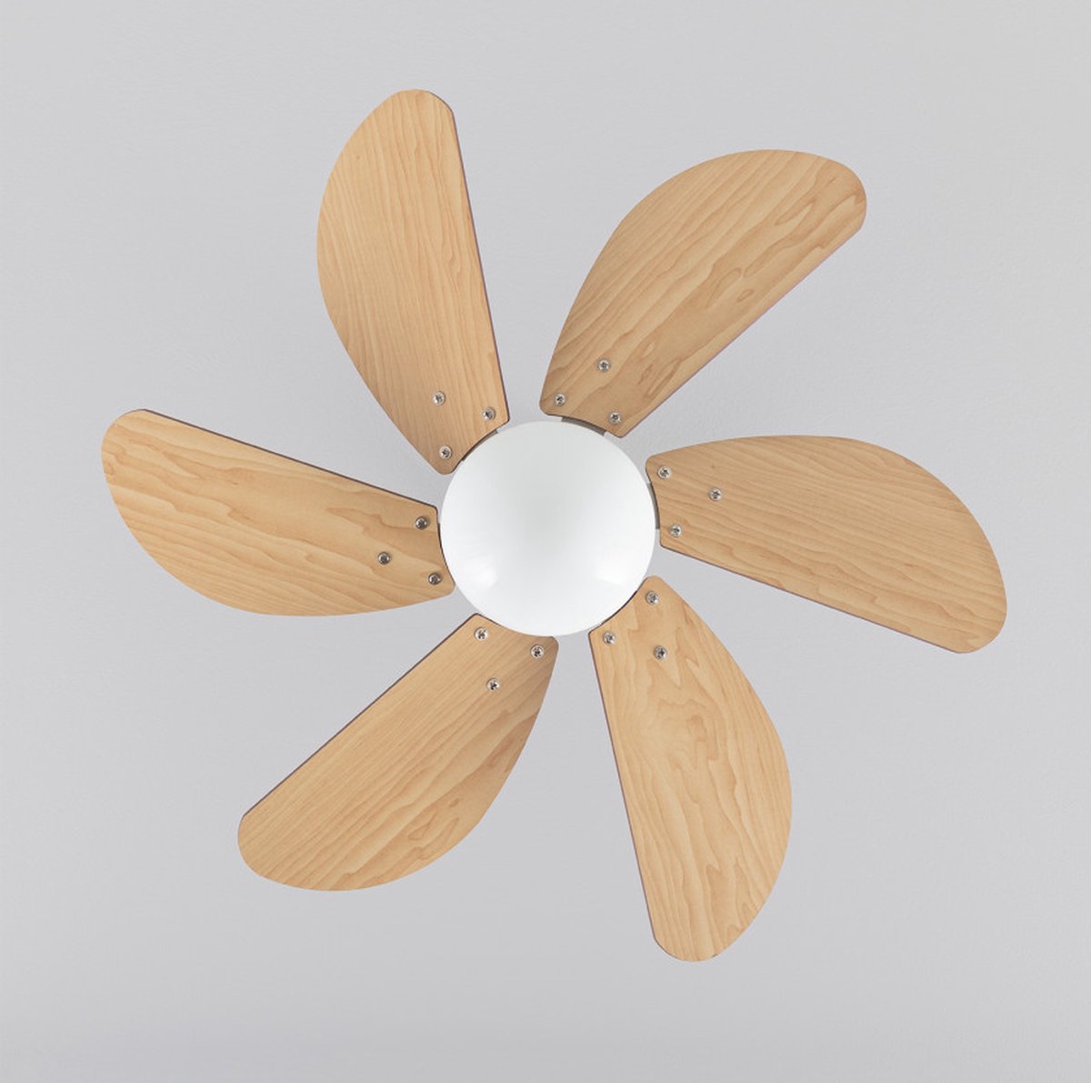 Plafondventilator met verlichting - Ø81cm- 6 snelheden ...