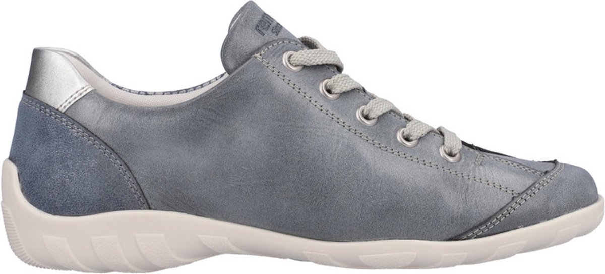 Remonte Dames Sneaker - R3410-14 Blauw/Combi - Maat 41 | bol.com