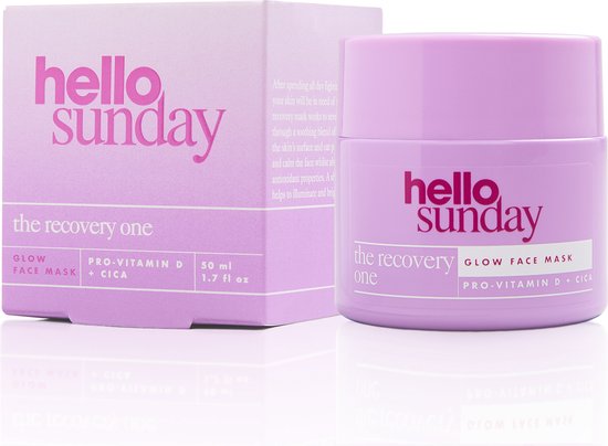 Hello Sunday - The Recovery One - Glow Face Mask van Hello Sunday | bol