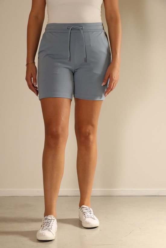 Dames short New Star - dames short Denton - chino - blue - maat S | bol