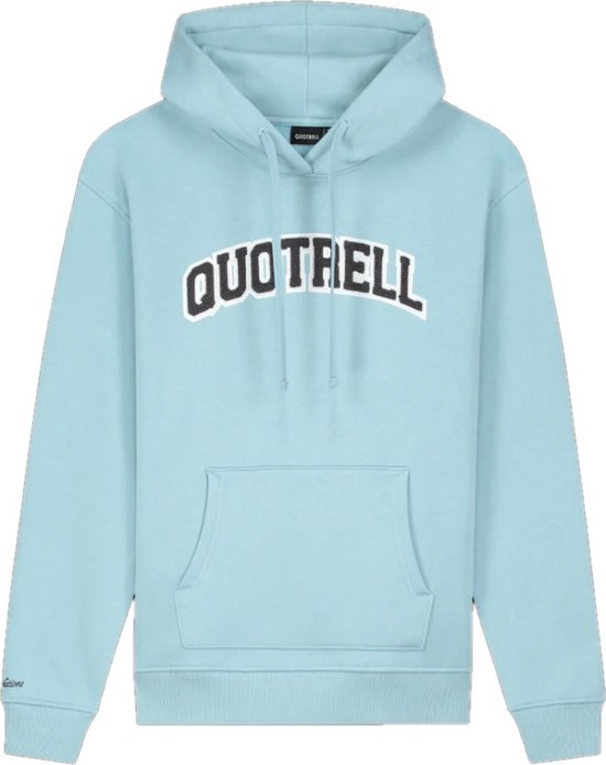 Quotrell University Hoodie Heren Lichtblauw | bol.com