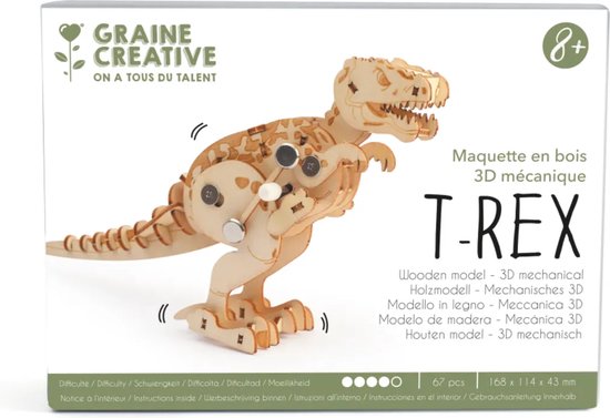 Mechanisch Model T-Rex 3D Set | bol.com