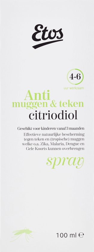Etos Muggenspray - Tekenspray - 100ml | bol.com