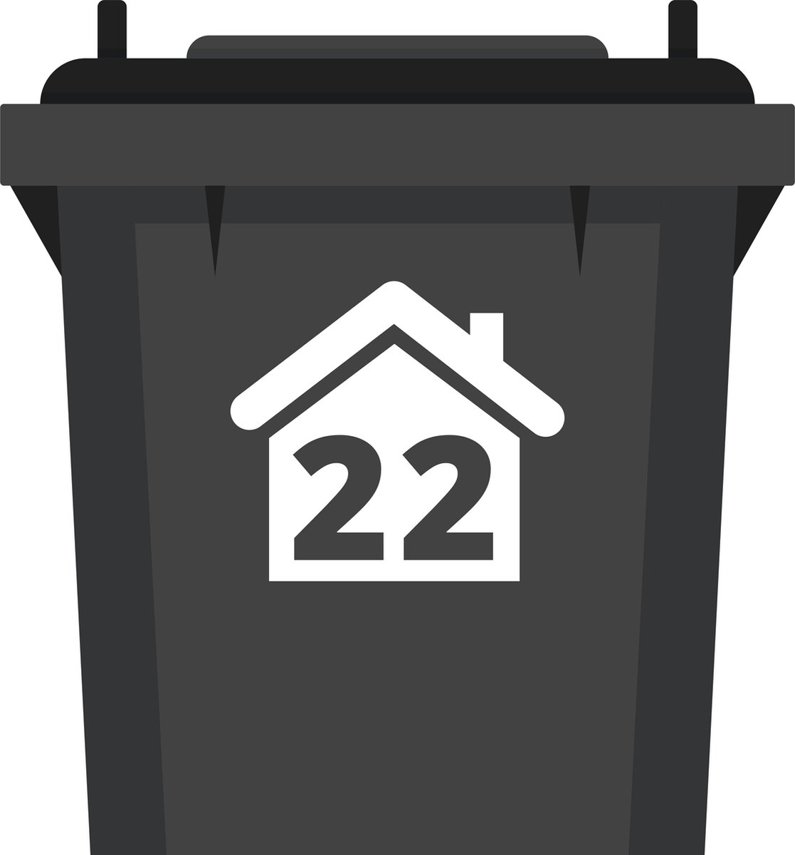 Custom Container Sticker - makkelijk te plakken | bol.com