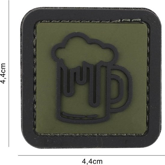 Embleem 3D PVC Bier Groen | bol.com