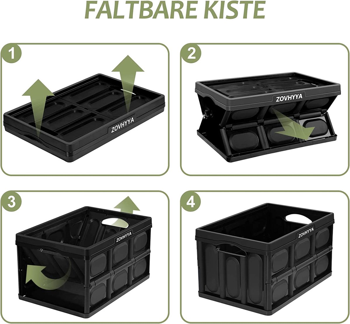 Kofferbakorganizer, auto, 55 liter, kofferbaktas met waterdichte tas ...