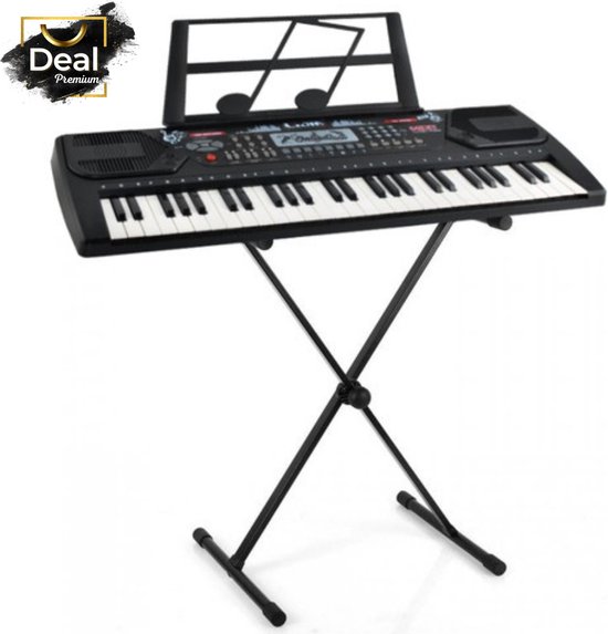 Deal Premium K8238 Keyboard Set - Keyboard Piano met Standaard voor ...