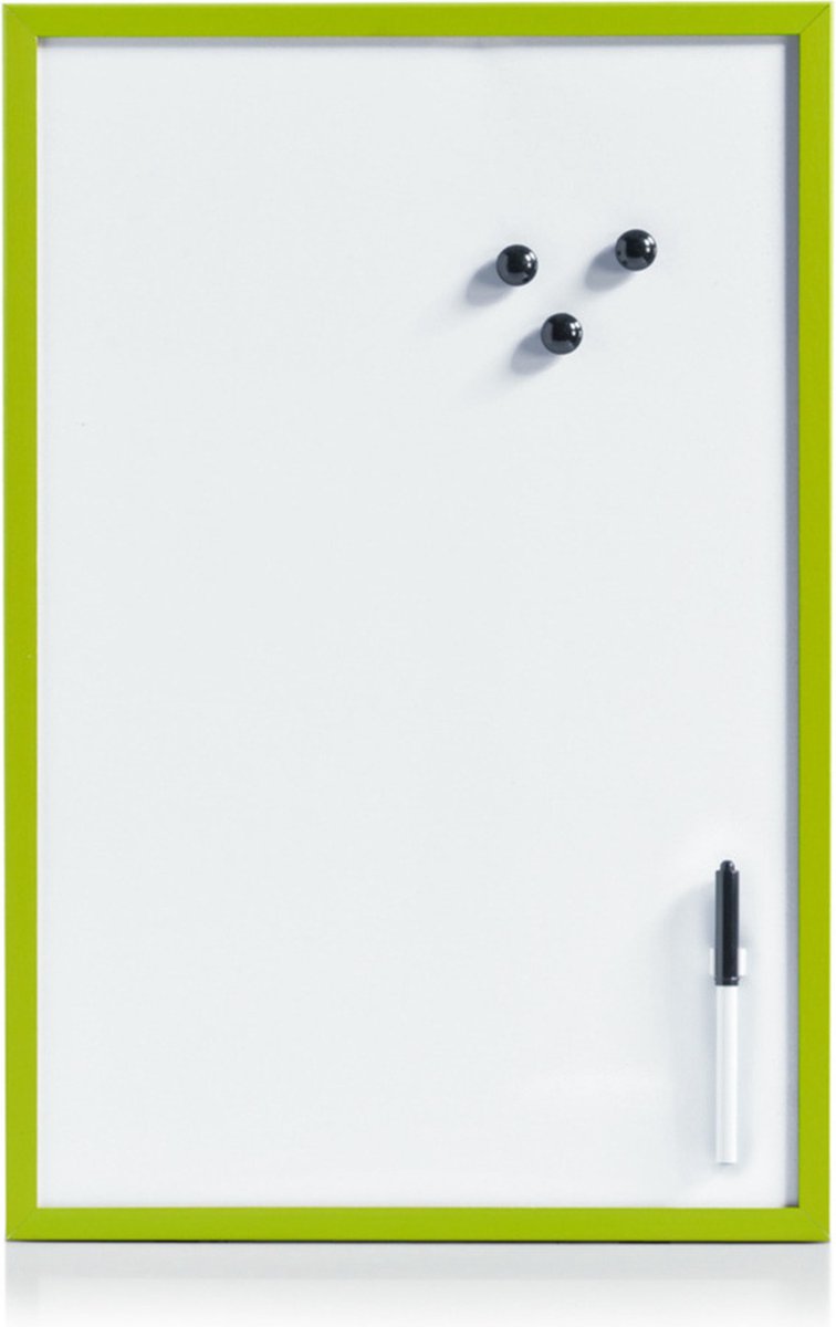 Zeller whiteboard/memobord magnetisch incl. marker/magneten - 40 x 60 ...