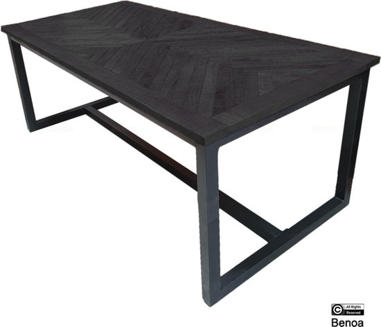 Benoa Jax Dining Table Black 200 cm | bol.com