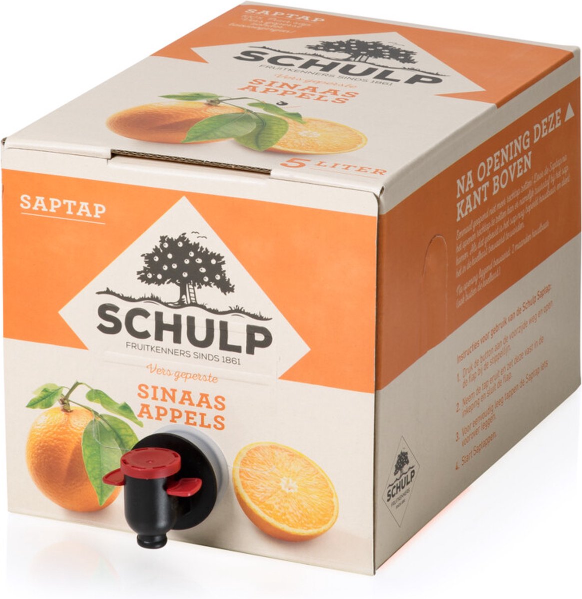 Schulp Sinaasappel saptap 5 liter | bol.com