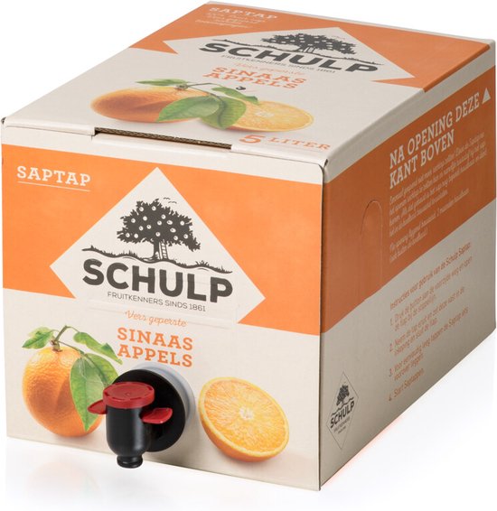 Schulp Sinaasappel saptap 5 liter | bol.com