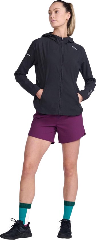2XU Aero Jacket Hardloopjas Waterafstotend dankzij milieuvriendelijke ...