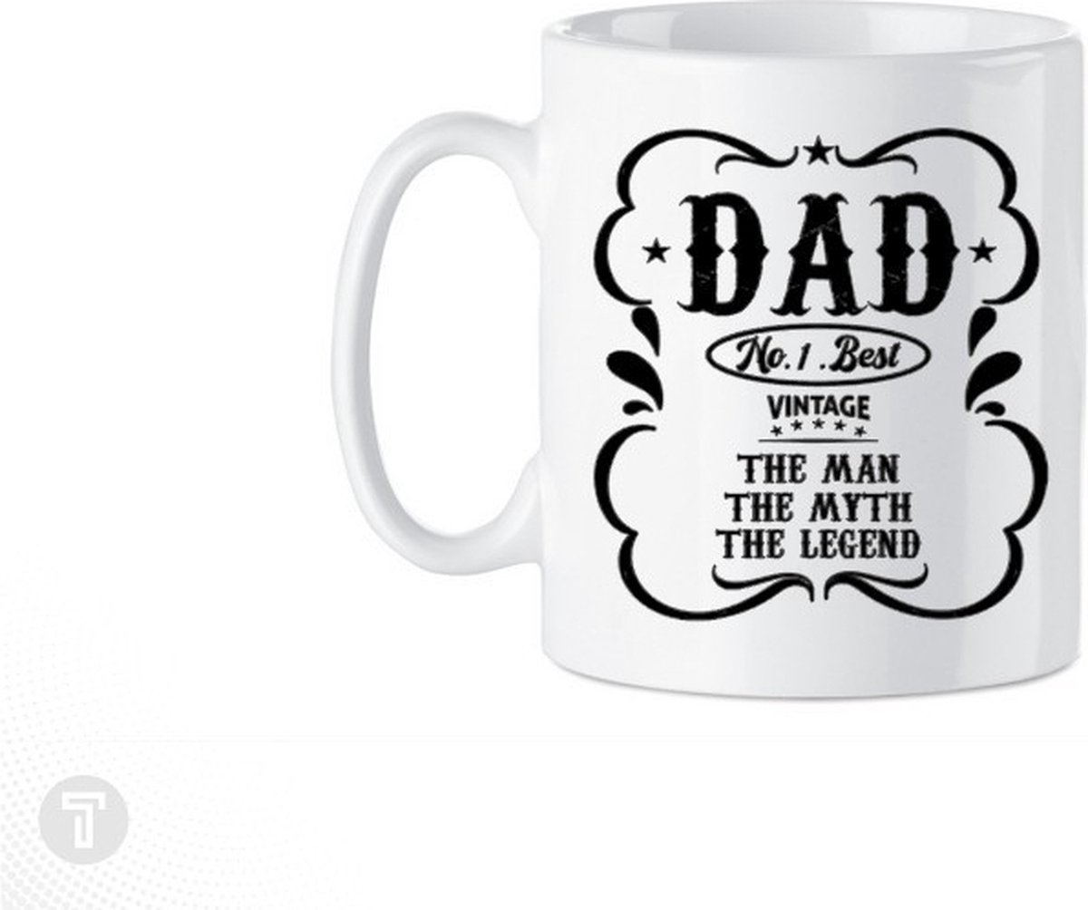 Bedrukte Beker Dad - Vader - Koffie mug - Thee mok - Verjaardag - Vaderdag - Geschenk... | bol.com