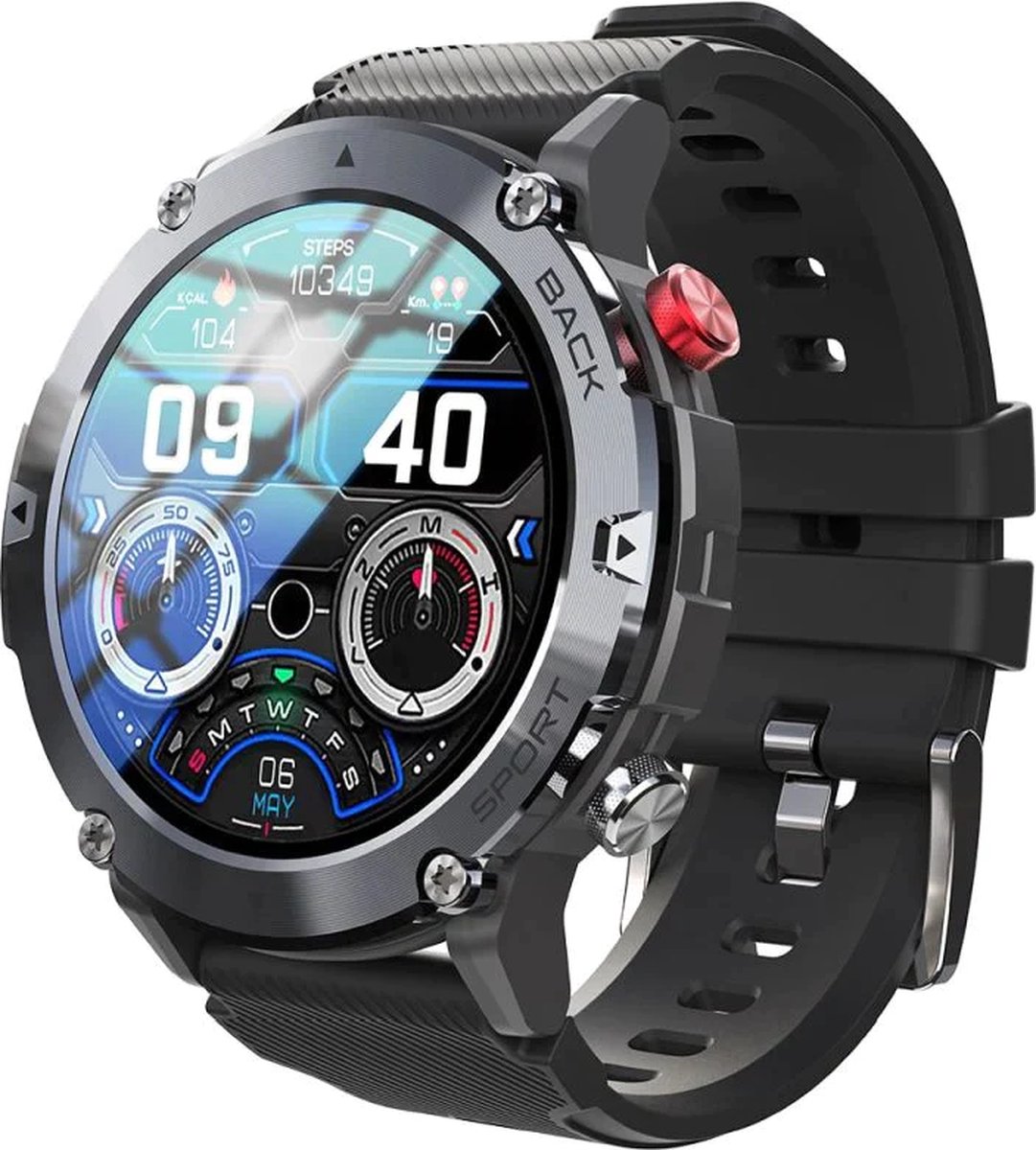 Outdoor-Smartwatch S1 Heren & Dames – horloge – met HD Touchscreen ...