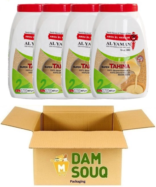 Multipak Al Yaman Tahini (4x 900 Gram) | bol