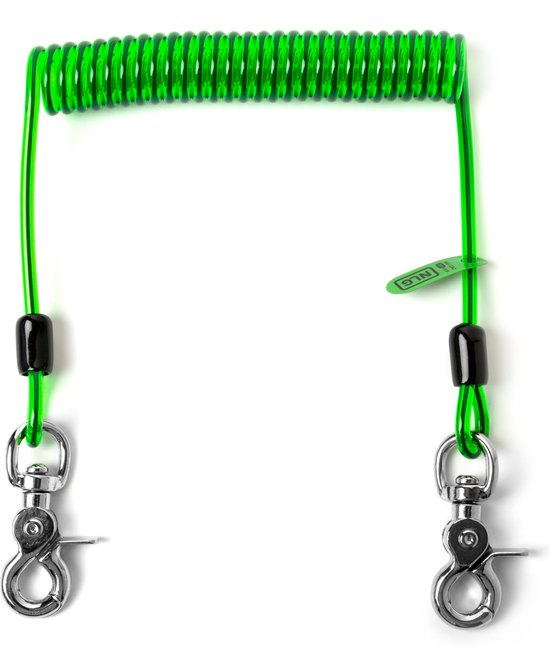 Never Let Go - Extended Coil Tool Lanyard | bol