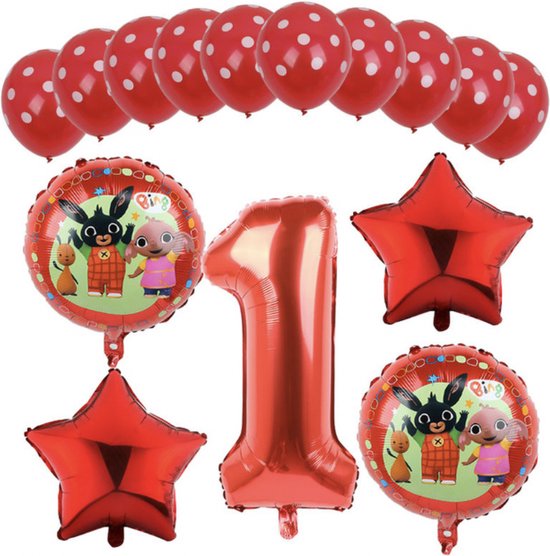 Ensemble de ballons- Paquet de ballons- Bing- Fête d'anniversaire ...