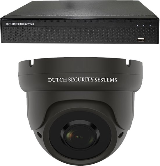 Draadloze beveiligingscamera set - 1x Dome camera - QHD 2K - Sony 5MP ...