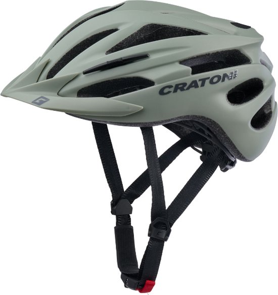 Cratoni Pacer fietshelm - Mat Groen - L | bol