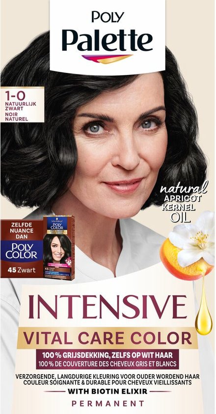 Poly Palette Vital Care 1-0 Natuurlijk Zwart | bol