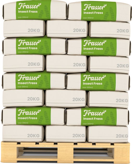 Frassor Universele Meststof (50x = 1000Kg – voor 10.000 m2) Insecten ...