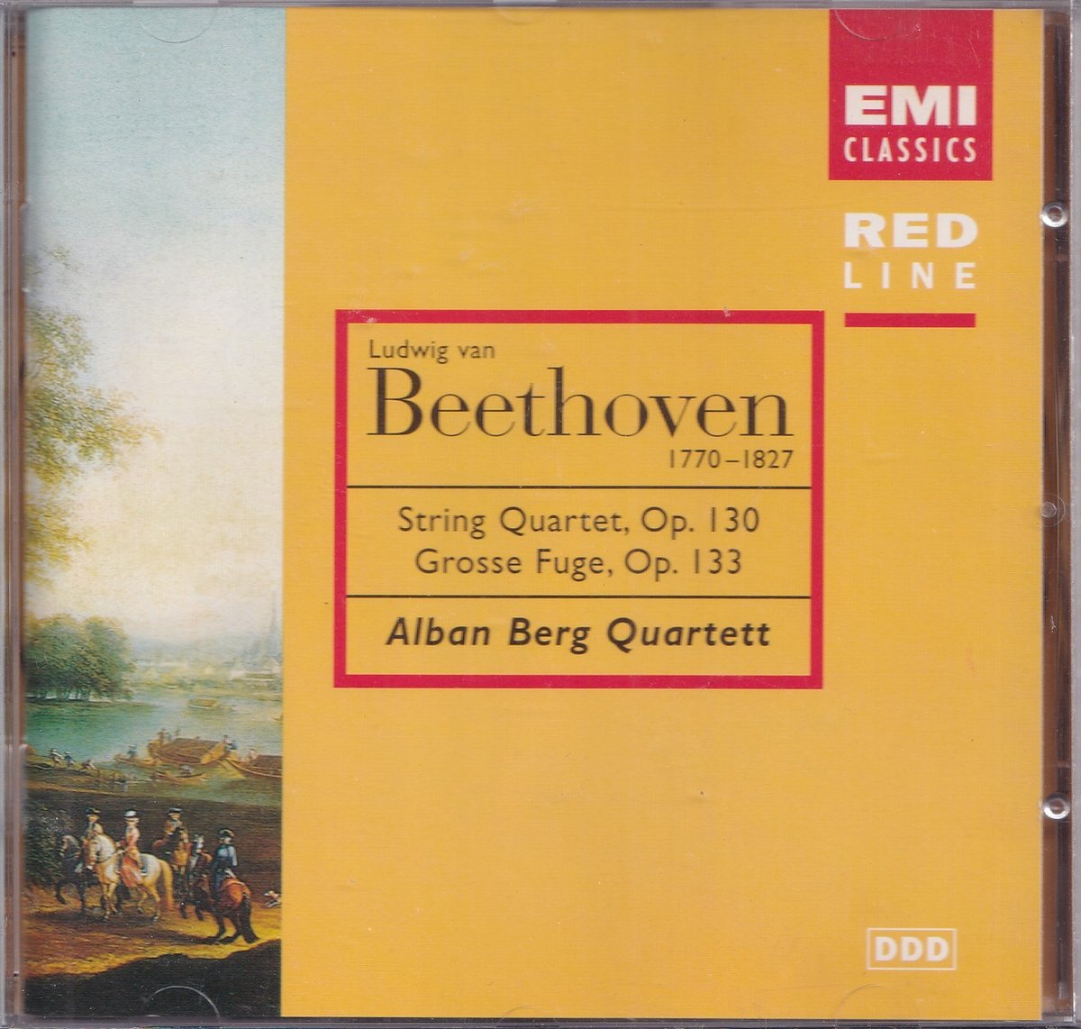String Quartet op. 130, Grosse Fuge op. 133 - Ludwig van Beethoven - Alban Berg... | bol.com