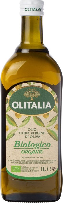 Olitalia Olijfolie extra vierge, organic, BIO - Fles 1 liter | bol