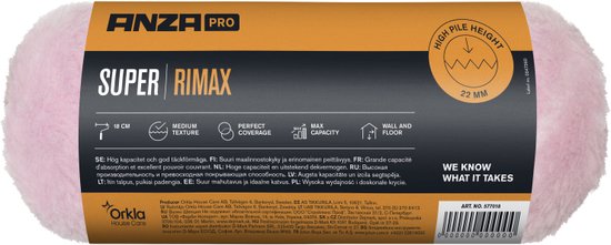 Anza Rimax Verfroller 18cm | bol