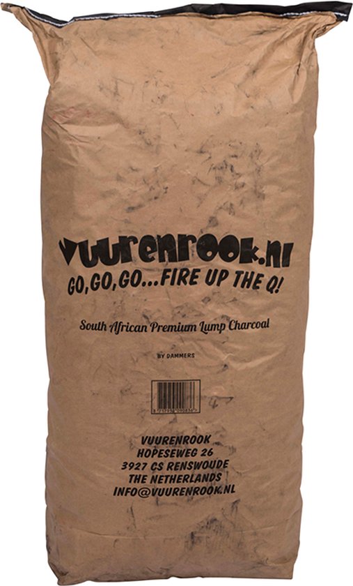 Vuur&Rook South African Premium Lump Charcoal 100% Black Wattle by ...
