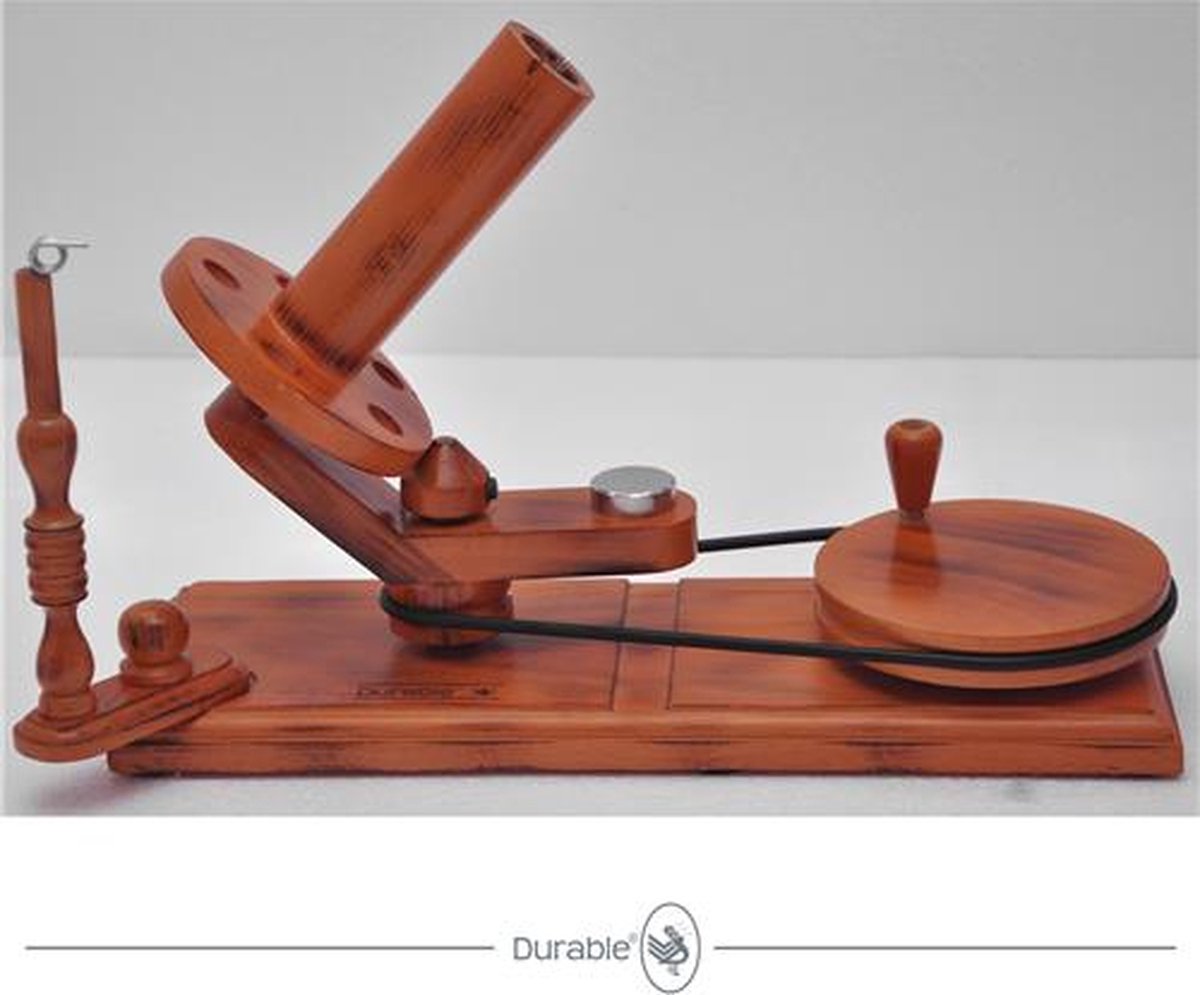 Houten Jumbo Yarn Winder garenmolen - handbediend - Durable | bol.com