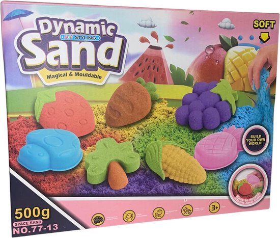 Dynamic Sand - Speelzand - Kinetisch Zand 3+ Jaar | bol.com