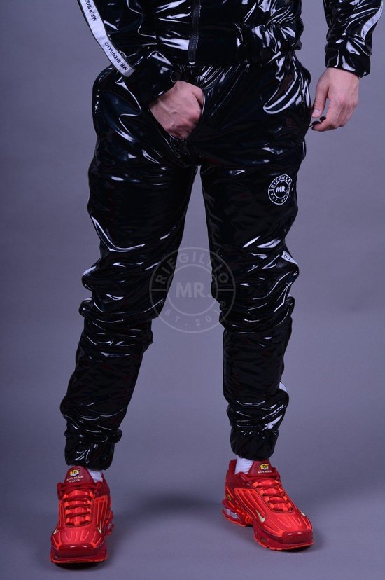 PVC Tracksuit Broek met doorlopende rits | bol.com