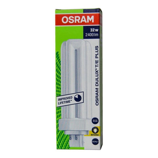 Osram Dulux T/E Plus Spaarlamp 32W 827 4 pin | bol.com