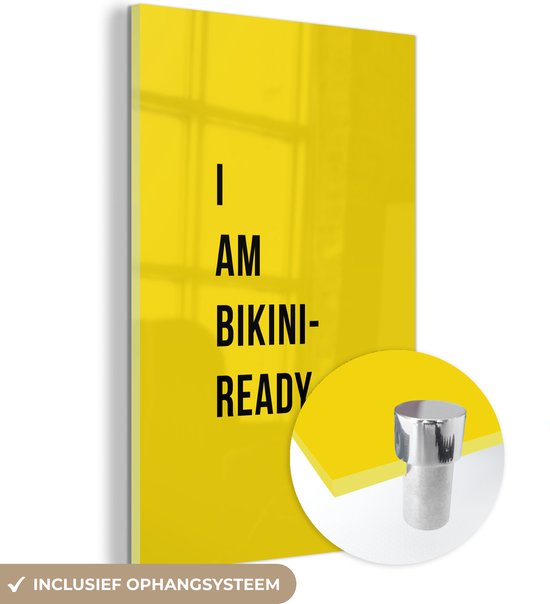 Quote - I am bikini ready - Geel | bol.com