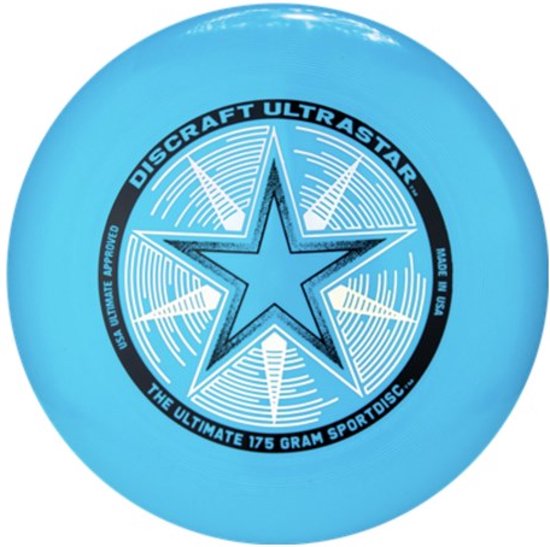 Frisbee Discraft Ultra-Star 175 gram - Cobalt | bol.com