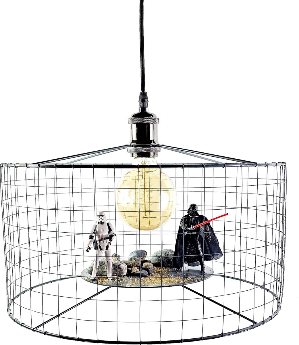 Lamp Star Wars-By Olivier&Sofie-Hanglamp Star Wars-Lamp met Darthvader ...