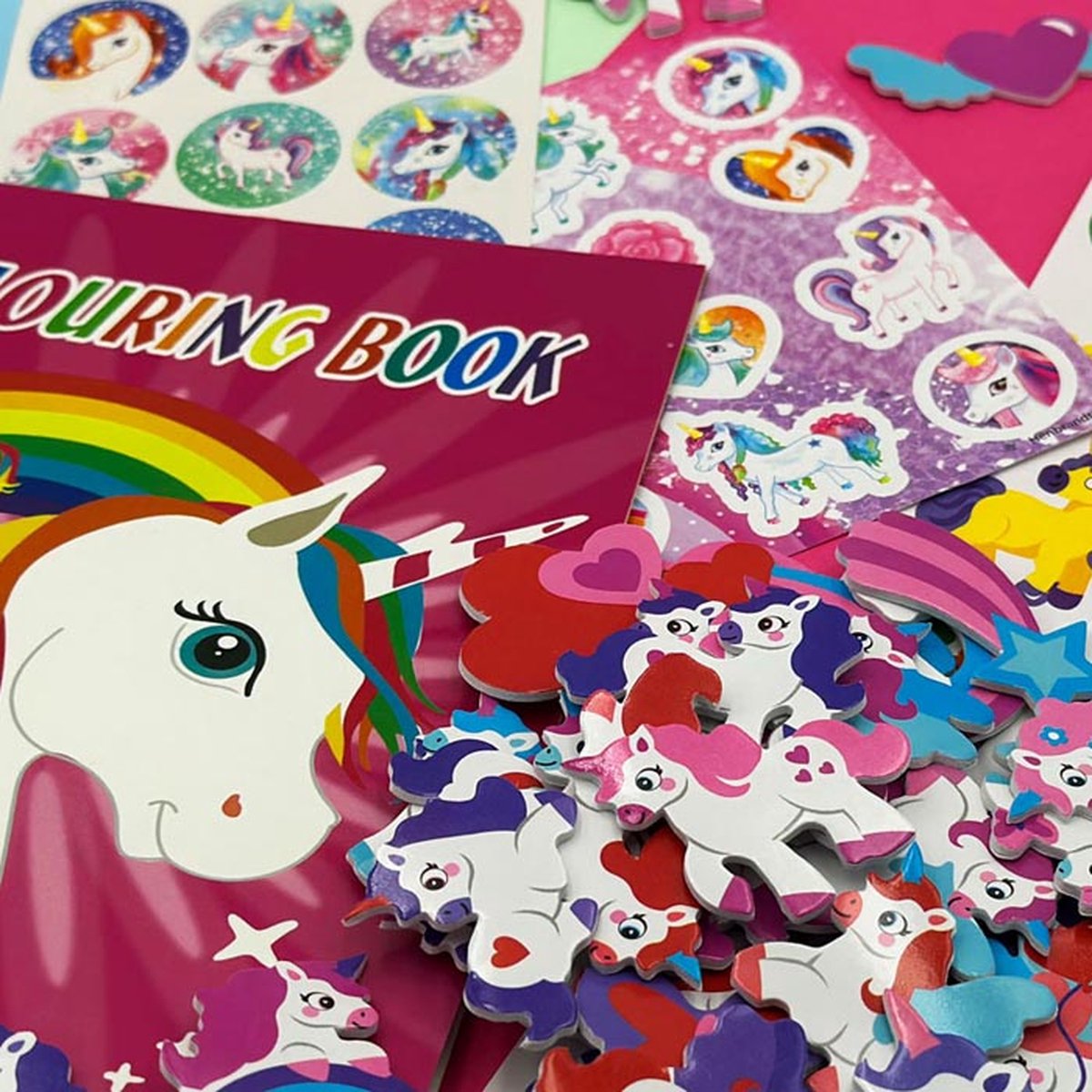 Stickerpakket Eenhoorn/Unicorns Klein - Stickers - Meisjes ...