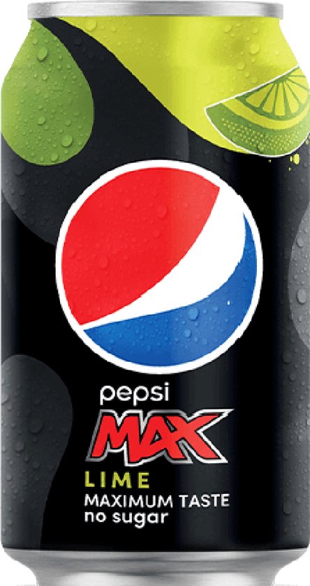 Pepsi - Max Lime - 24 blikken a 0,33 Liter - suikervrij | bol